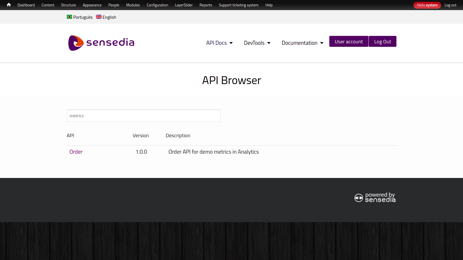 Integration with API Manager — Environments and APIs | Sensedia Product Documentation