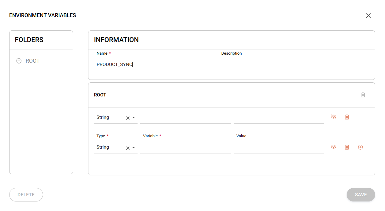 Environment Variables | Sensedia Product Documentation